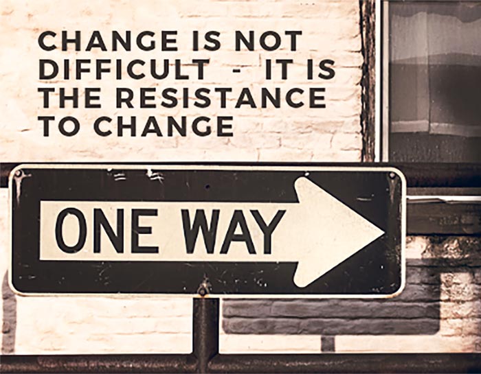 Change is not difficult - it is the resistance to change « Euro Weekly News