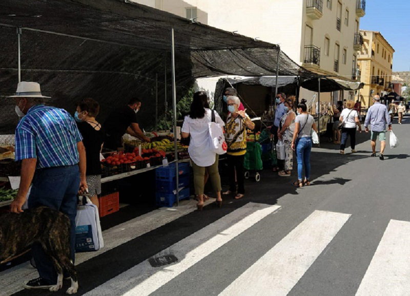 Popular Costa Almeria market back on the streets of Albox for first ...