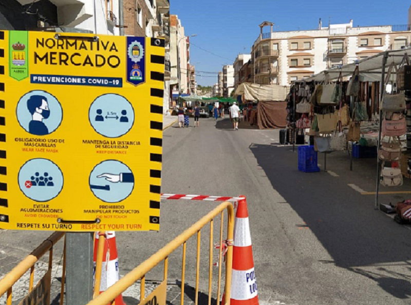Popular Costa Almeria market back on the streets of Albox for first ...