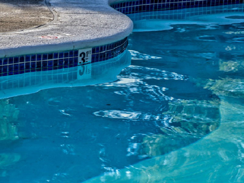 Bathing Suits Optional at This Public Pool in Spain