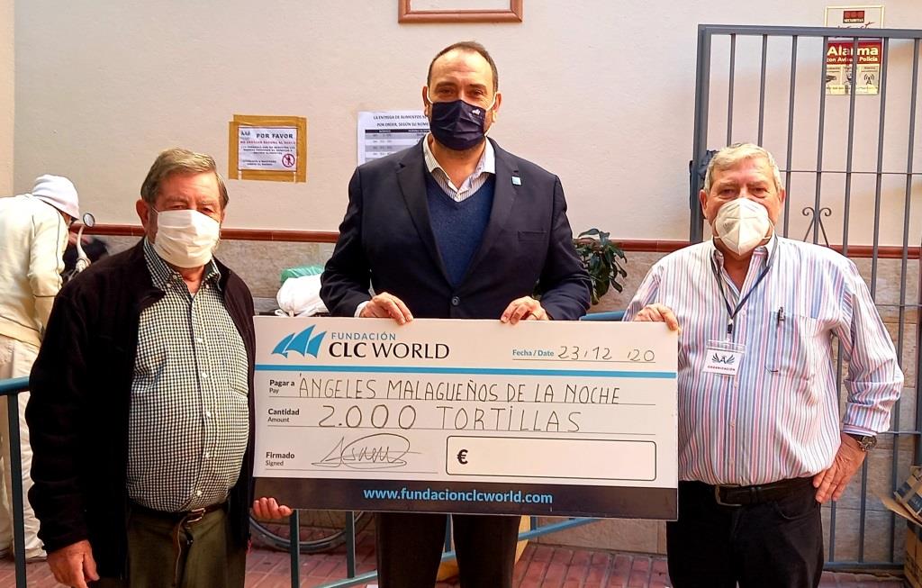 Fundación CLC World supports Los Ángeles Malagueños de la Noche
