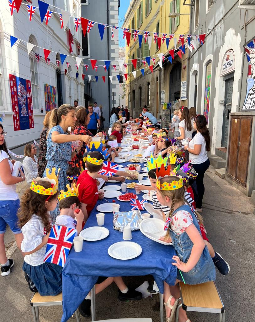 Children in Gibraltar’s primary schools celebrated the Platinum Jubilee