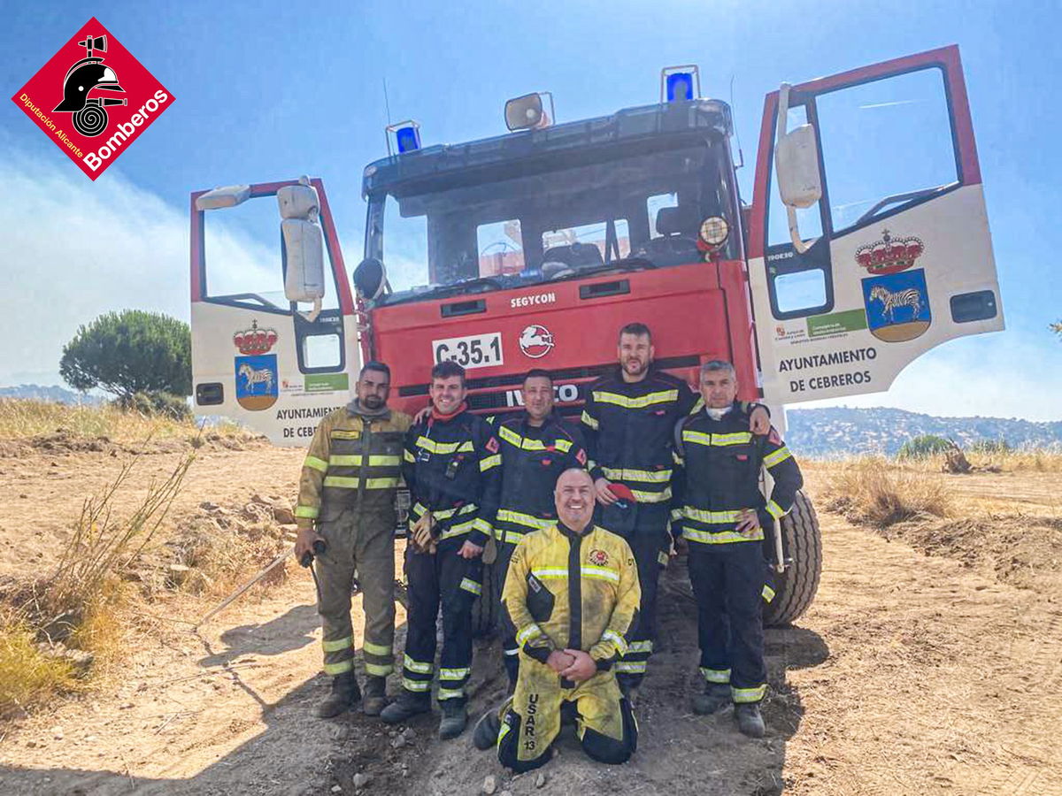Helping hands from Benidorm assist in extinguishing devastating ...