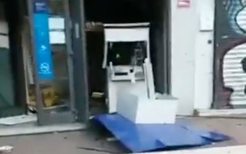 WATCH: Money Heist as thieves blow up ATM machine in Spain’s Madrid ...