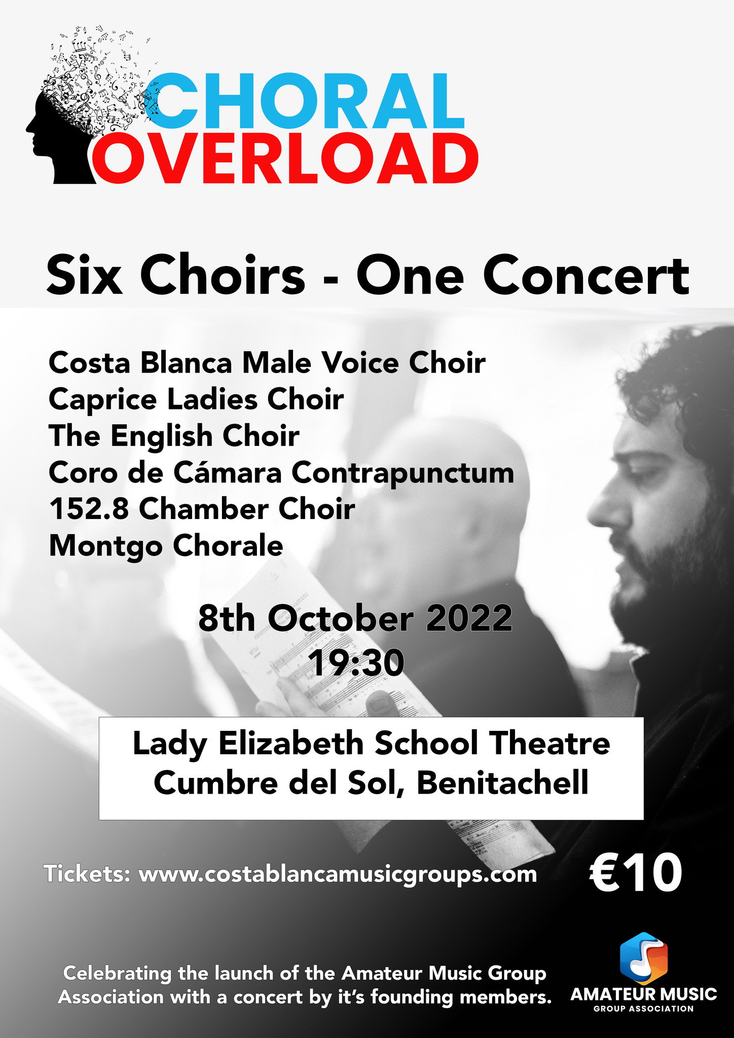 Six choirs in the same line up “Choral Overload”