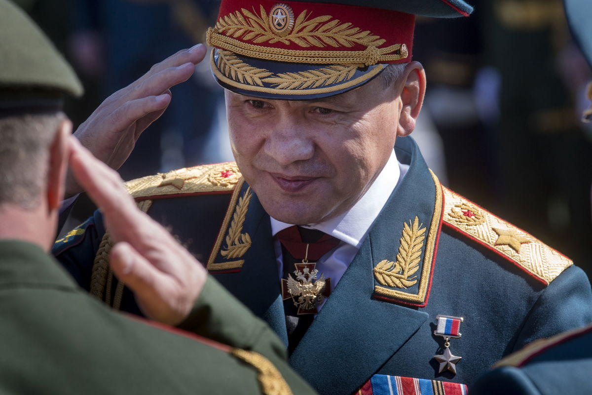 Russian Defence Minister Sergei Shoigu
