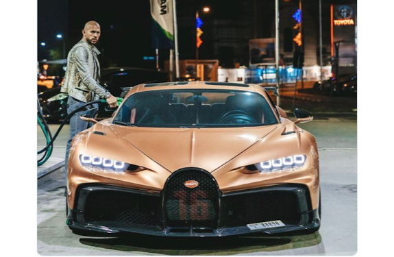 ‘Police to seize Andrew Tate’s £4.8 million Bugatti’ after influencer ...