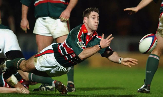 Ireland and Leicester Tigers rugby star and coach Tom Tierney