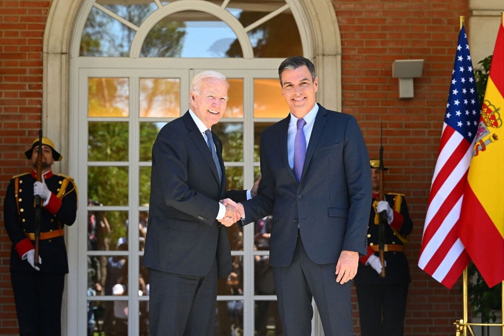 Spanish PM Pedro Sánchez meet President Biden the White House