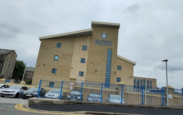Gunman fires weapon Bradford Police station Yorkshire