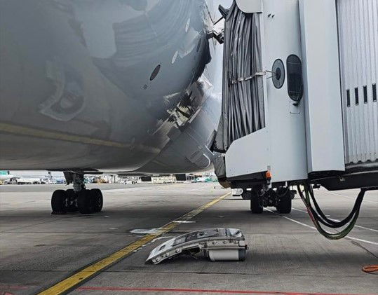 Door Ripped Off Plane At Dublin Airport « Euro Weekly News