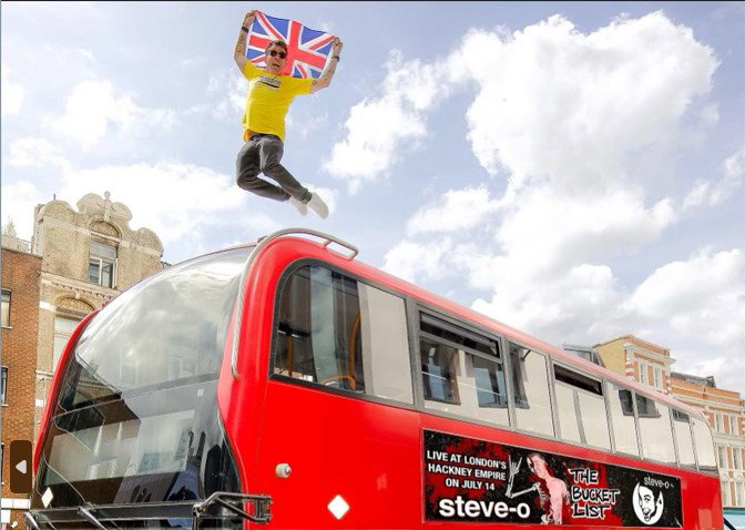 Jackass Star Arrested In London For Jumping Off Tower Bridge « Euro ...
