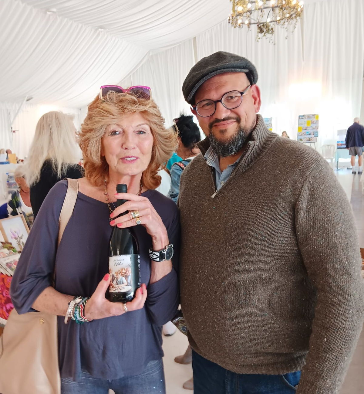 Rula Lenska brings glamour to Trapiche Market « Euro Weekly News