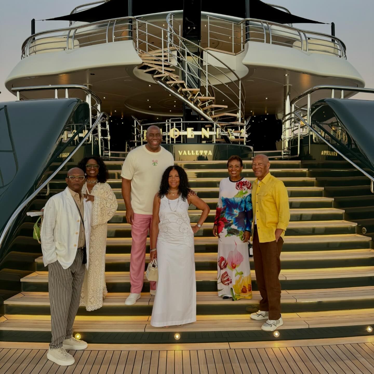 Magic Johnson & Samuel L Jackson in Mallorca « Euro Weekly News