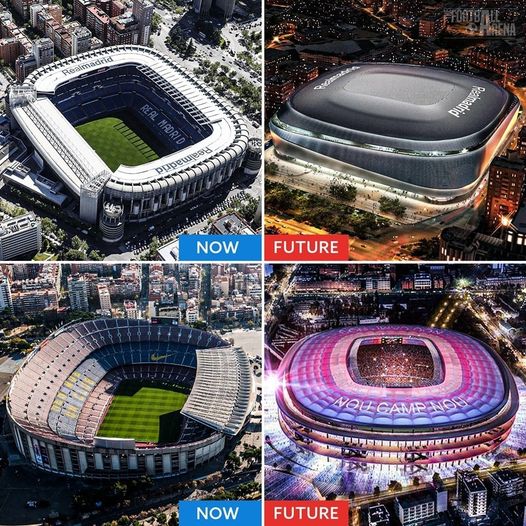 Barcelona releases Camp Nou Renovation Photos. How does it match up to ...