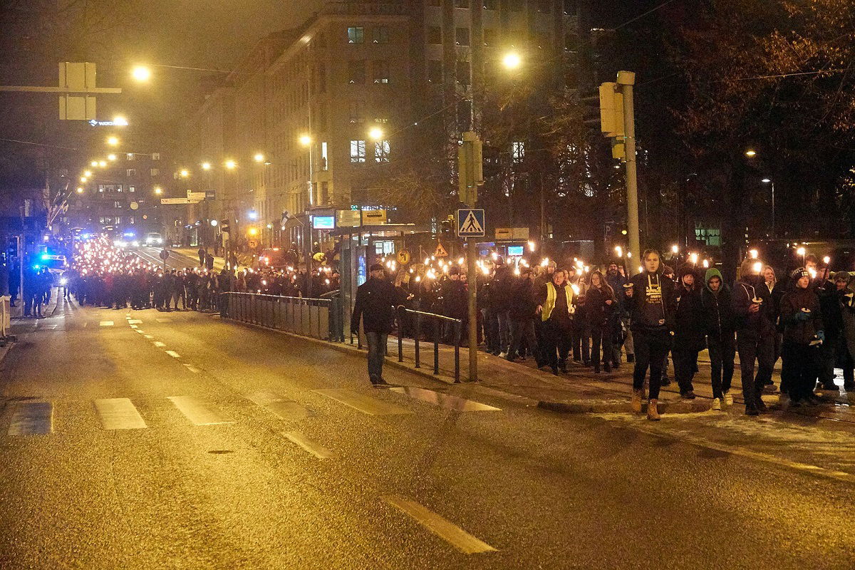 612 Torch March Finland Independence Day « Euro Weekly News