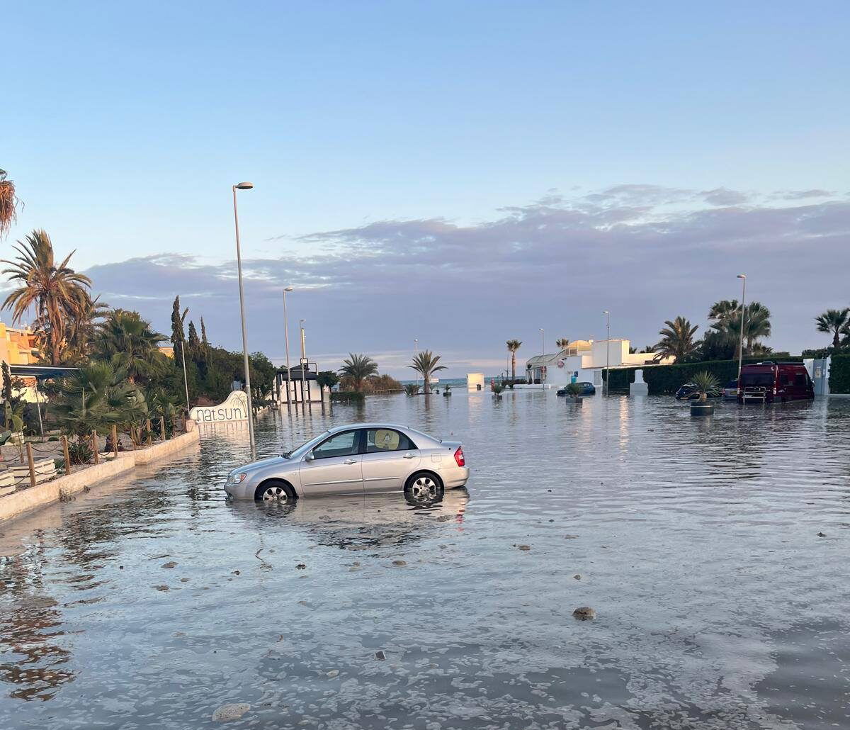 Storms flood Vera « Euro Weekly News