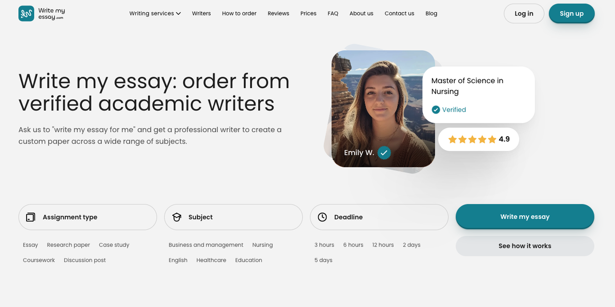 WriteMyEssay Review: Where is the Best Option for Completing Your ...