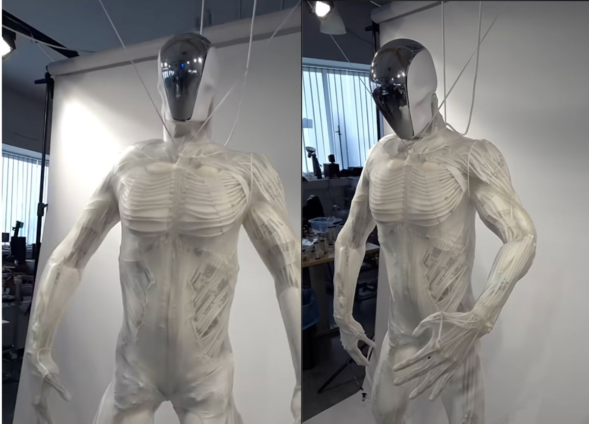 Disturbing humanoid clone flexes 1,000 muscles « Euro Weekly News