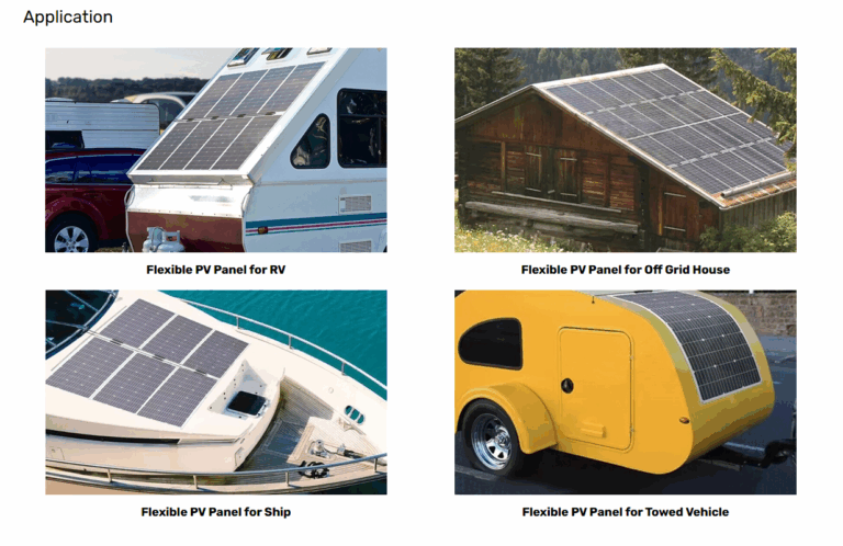 200W flexible PV solar panels empower small businesses in Europe