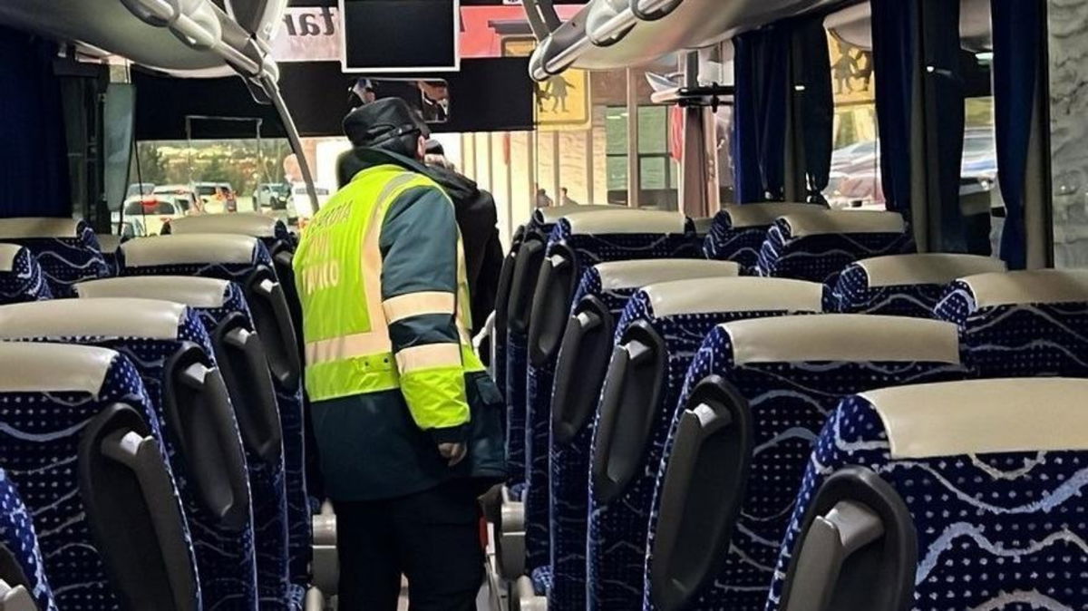 An unlicensed bus driver headed for Almeria was caught drunk and with ...