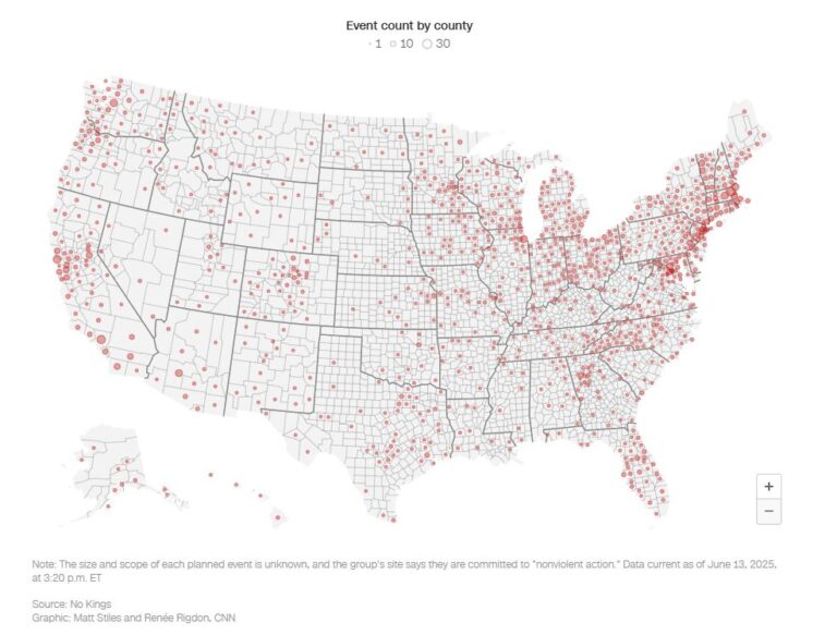 Millions to attend thousands of protests across the US « Euro Weekly News