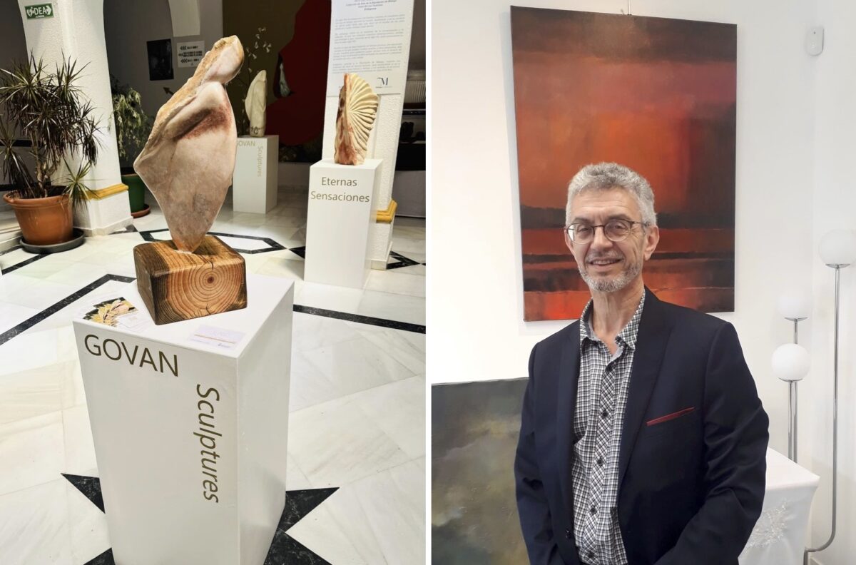 Toby Govan & Serge Bouvier exhibition « Euro Weekly News