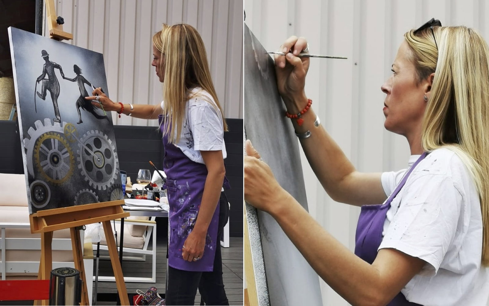 Granddaughter of Charlie Chaplin art show « Euro Weekly News