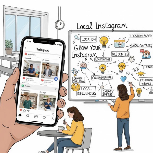 How to get more local followers on Instagram