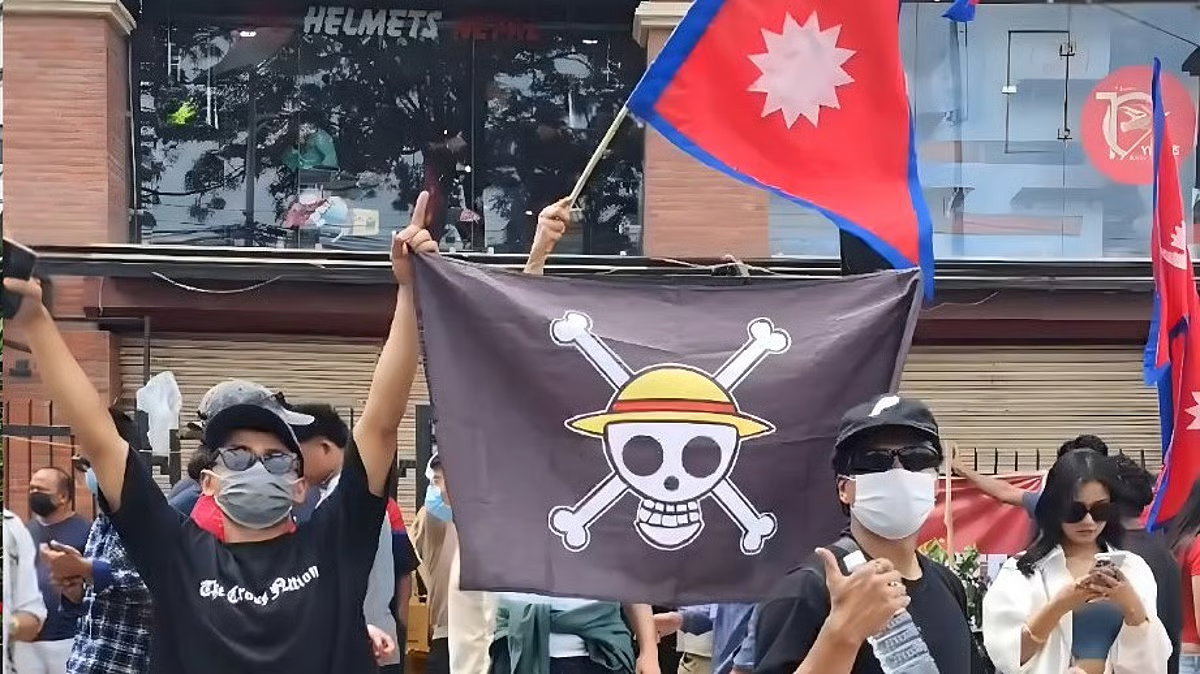 Asian youths fly ‘One Piece’ flag in protest « Euro Weekly News