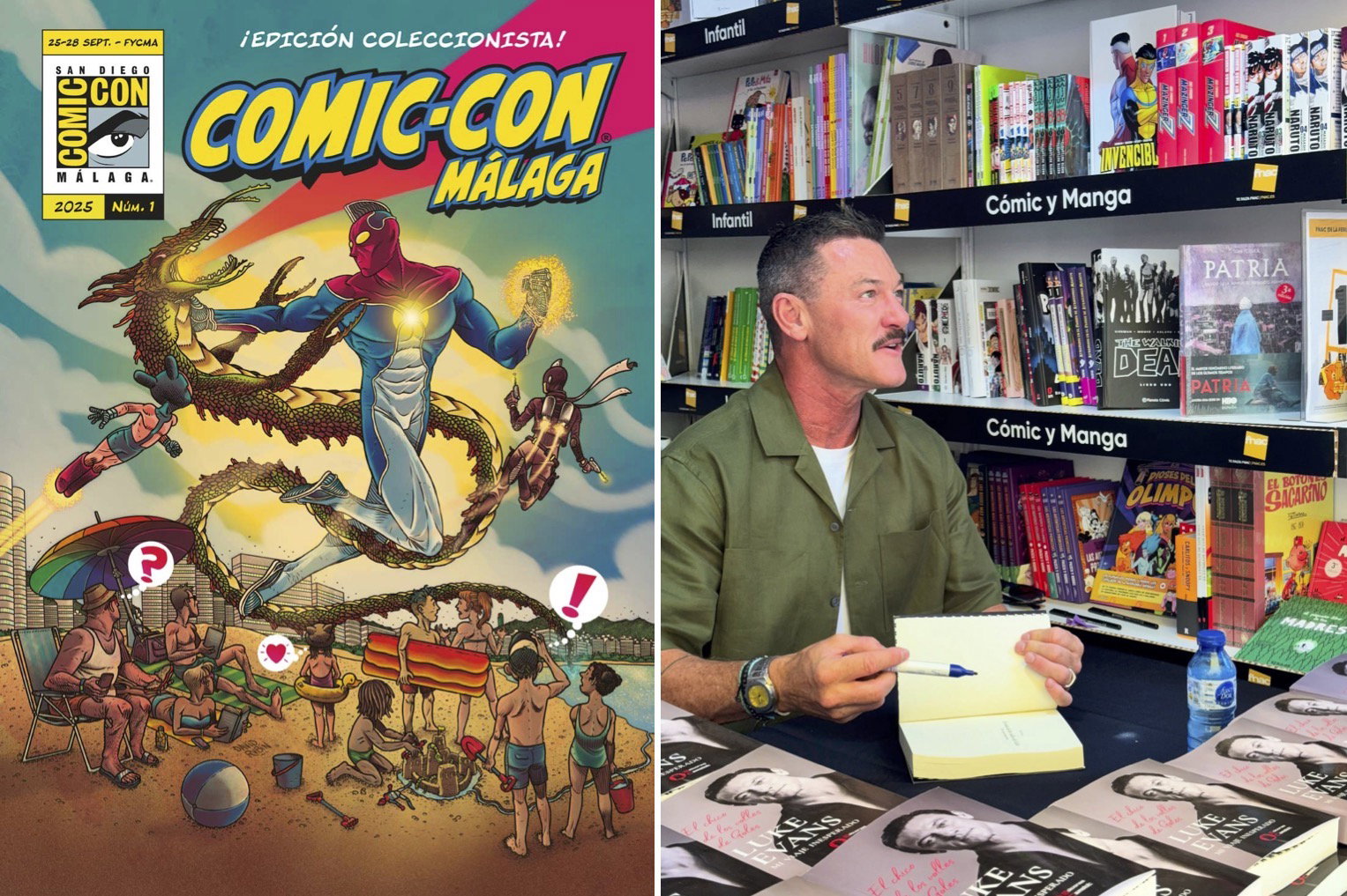 Actor Luke Evens named as Comic-Con guest star « Euro Weekly News