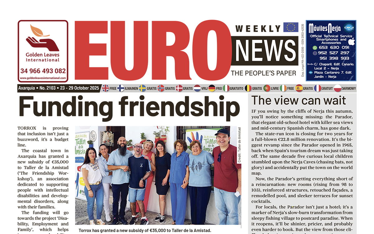 Axarquia newspaper 23 - 29 Oct 2025 « Euro Weekly News