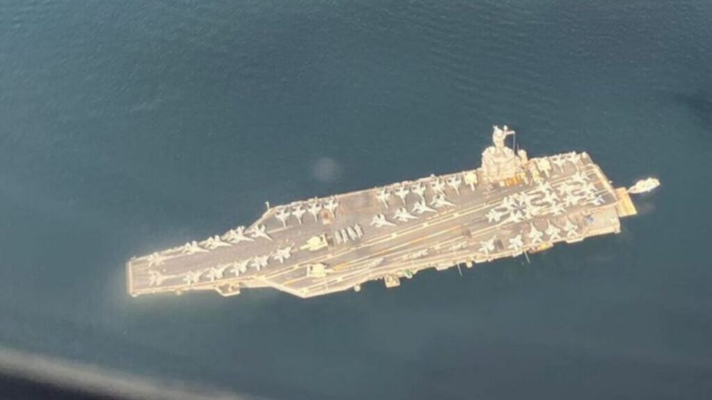 USS Gerald Ford heads to the Caribbean and Spain may be caught in the ...