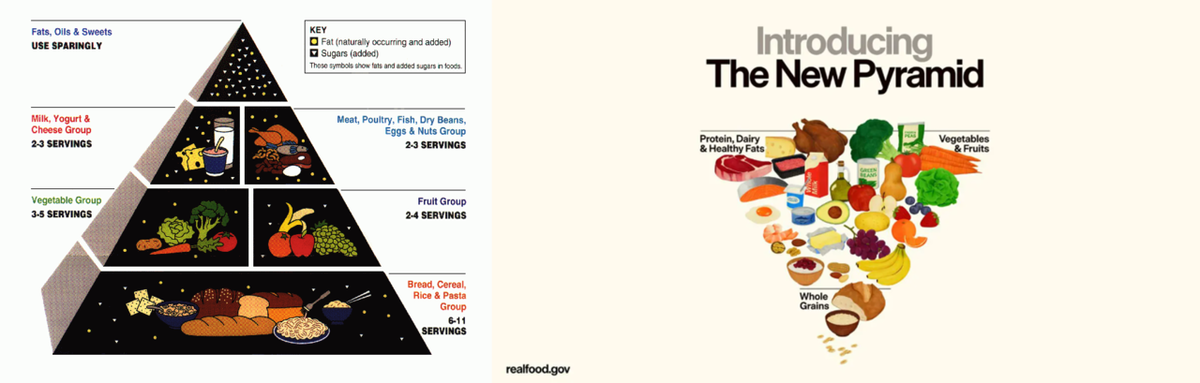 New US food pyramid and CDC vaccine schedule « Euro Weekly News